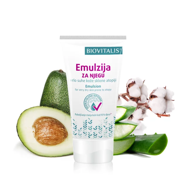 BIOVITALIS EMULZIJA ZA NJEGU VRLO SUHE KOŽE SKLONE ATOPIJI 50ML