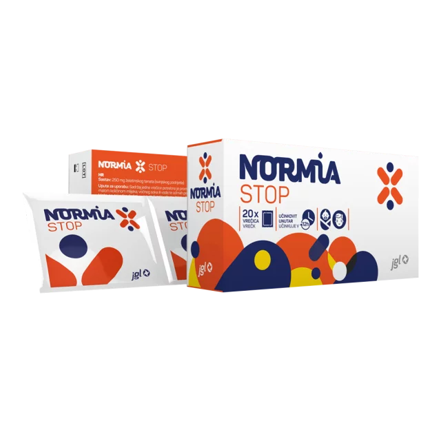 NORMIA STOP VREĆICE 20X2G JGL