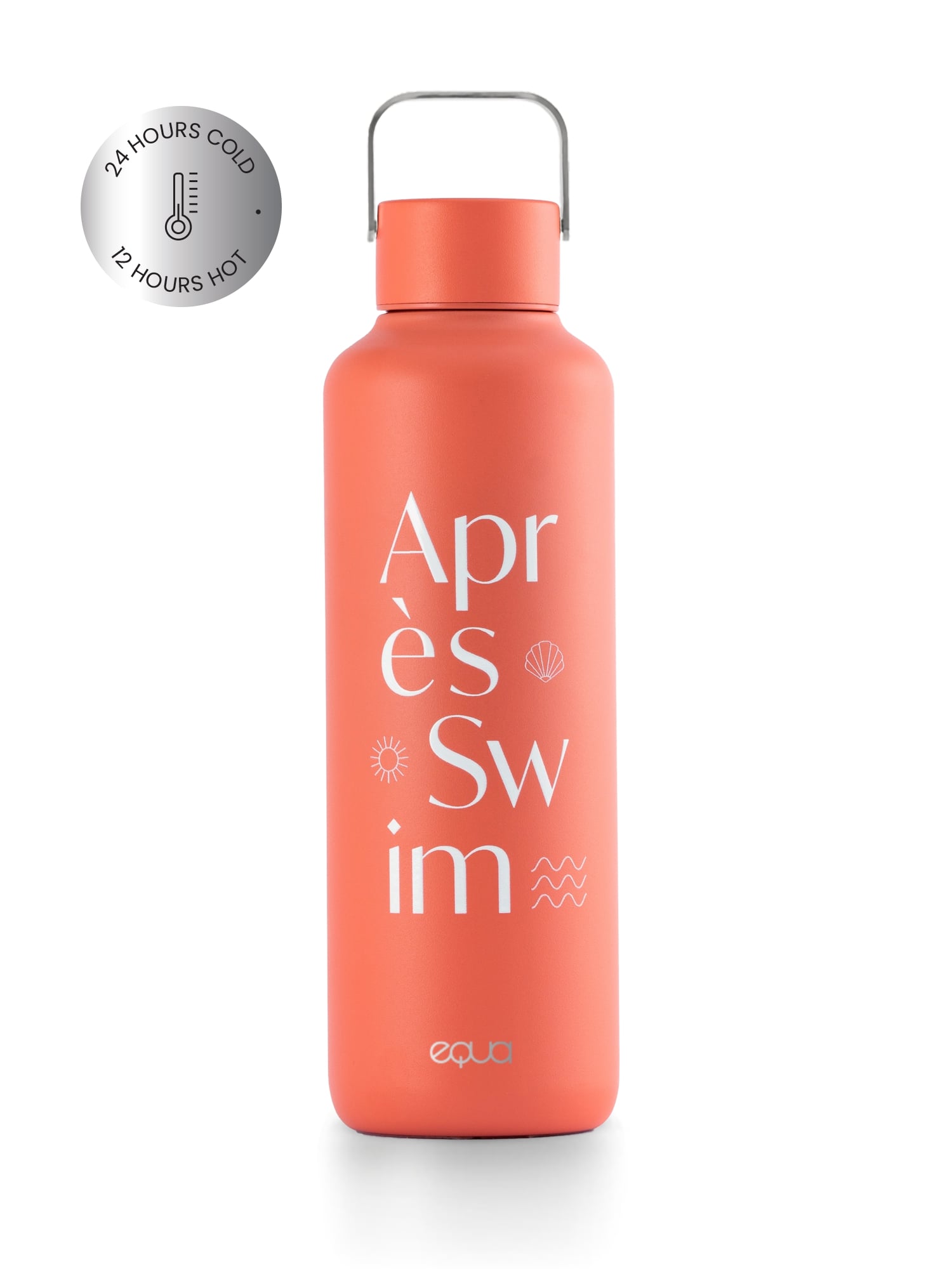 EQUA, termo boca od nehrđajućeg čelika, Timeless Apres swim, 600ml