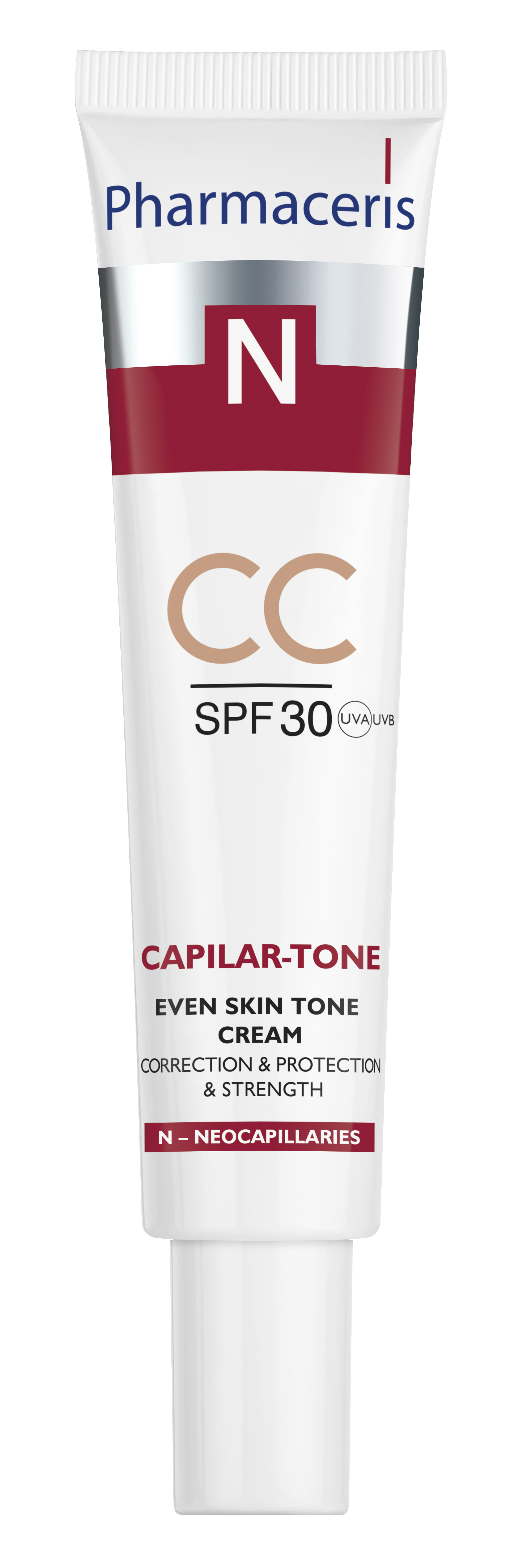 PHARMACERIS N CAPILAR-TONE TONIRANA CC KREMA ZA UJEDNAČAVANJE TONA KOŽE SPF 30 40ML