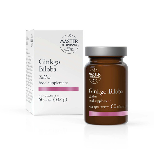 MASTER OF PHARMACY GINKO BILOBA TABLETE A60