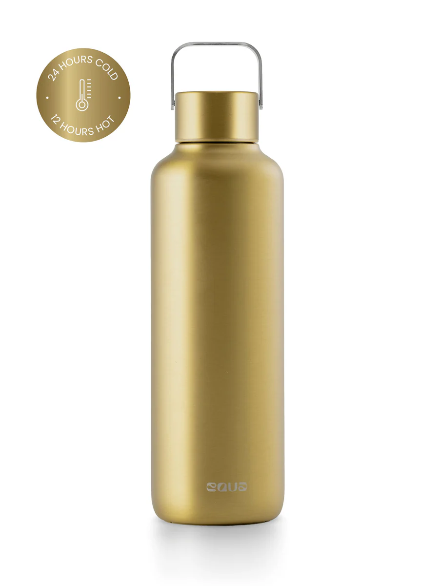 EQUA, termo boca od nehrđajućeg čelika, Golden, 600ml