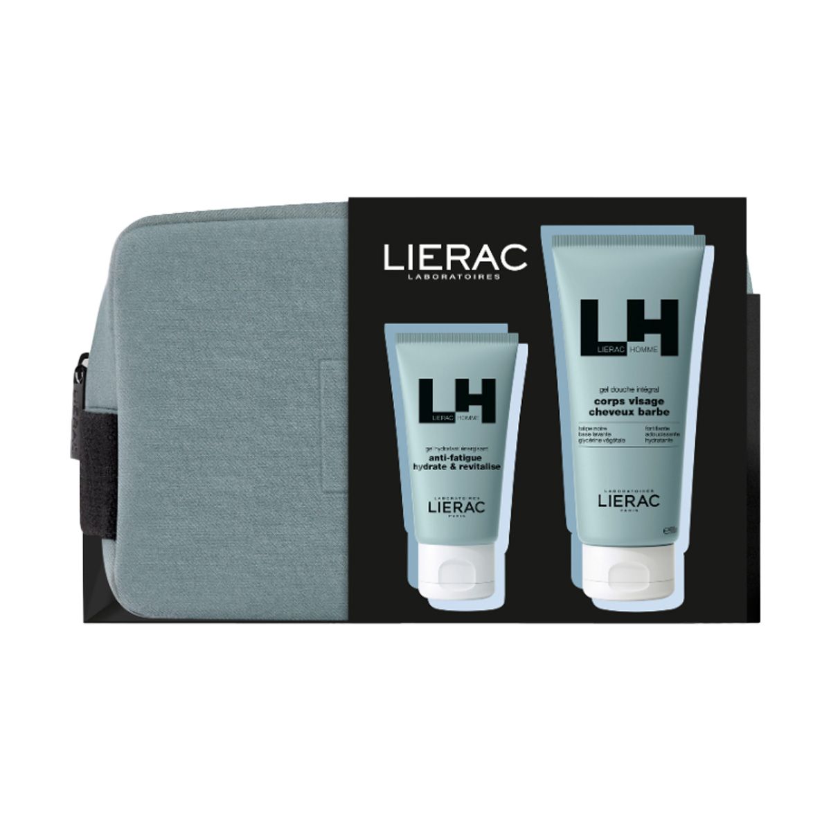 LIERAC MEN SET 2024 ANTI AGE GEL ZA LICE + GEL ZA TUŠIRANJE