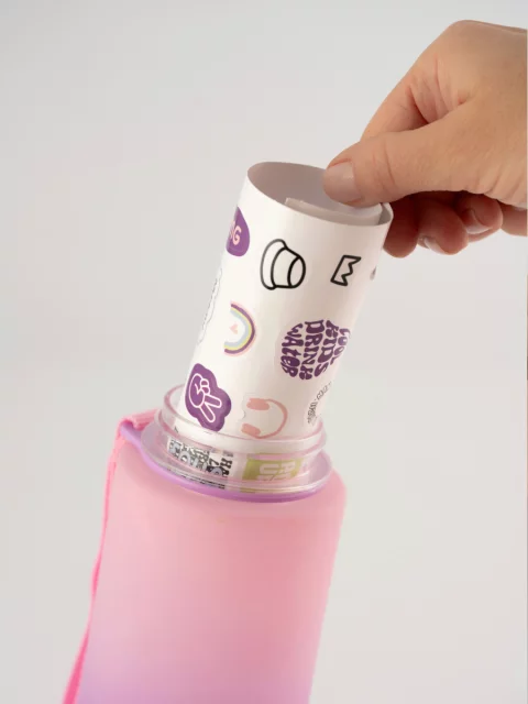 EQUA, plastična boca od tritana,Certified Icon,sa naljepnicama,600ml