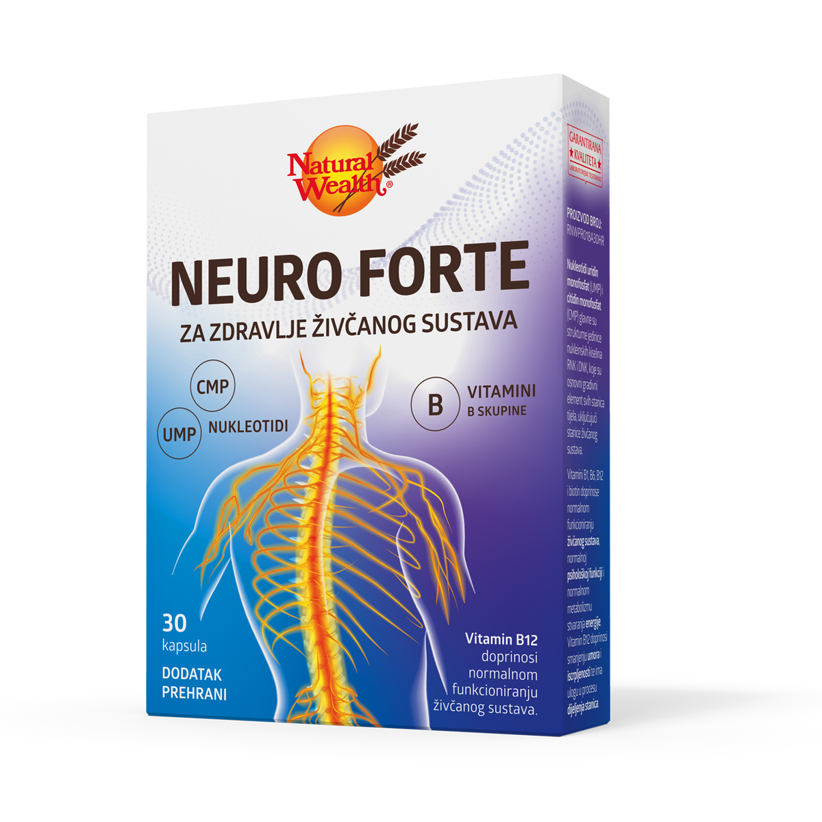 NATURAL WEALTH NEURO FORTE KAPSULE A30