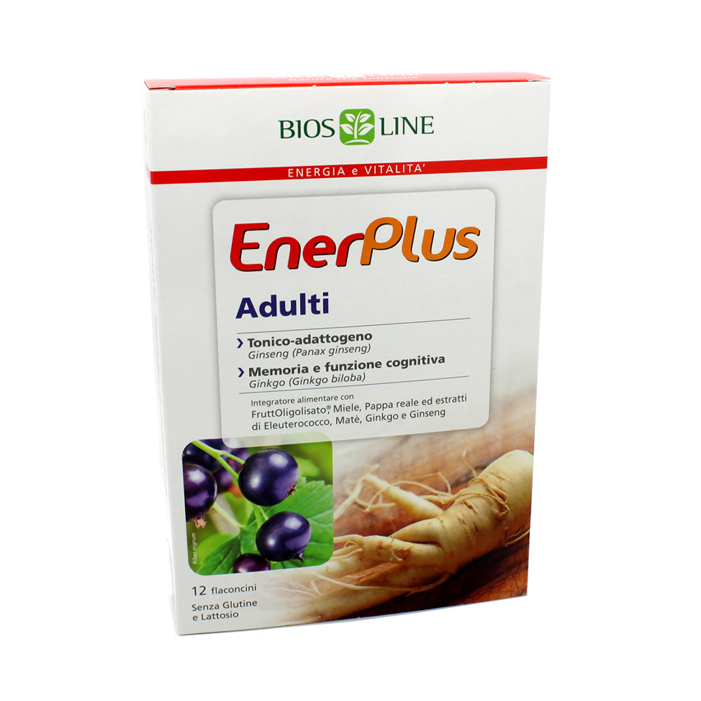BIOS LINE ENER PLUS ADULT AMPULE 12X10ML