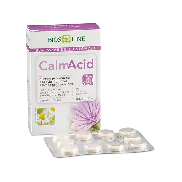 BIOS LINE CALMACID TABLETE A20